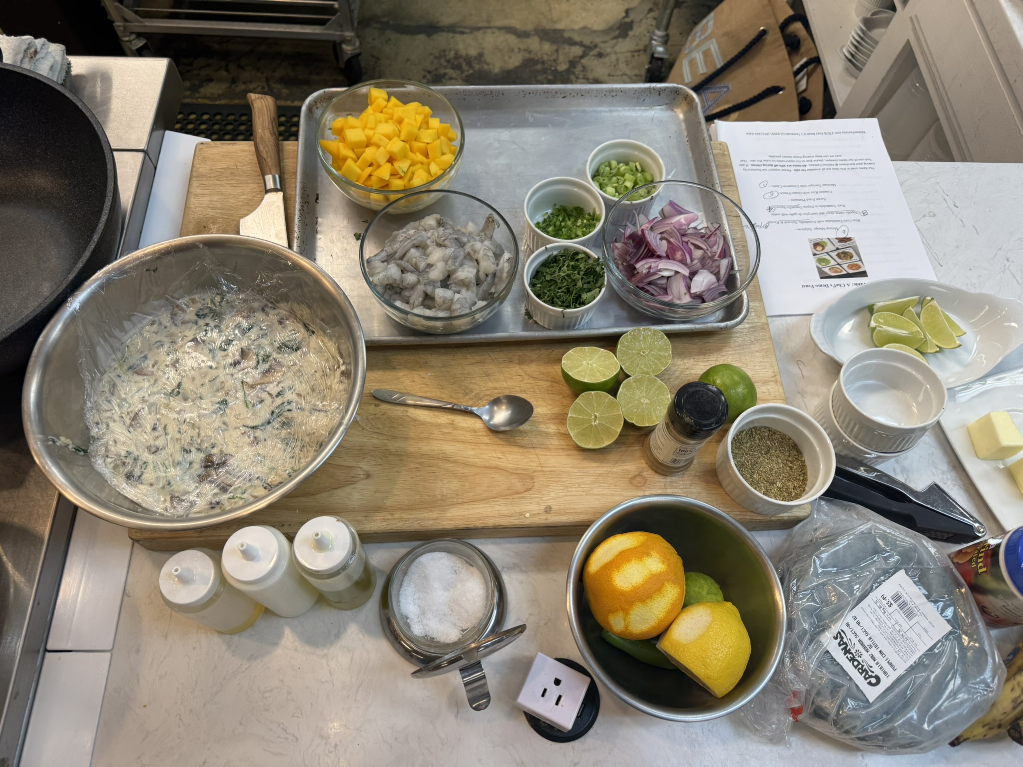 The Latin Table: A Chef’s Demo Feast 2/26/2026 6:00PM – Kitchen Fantasy