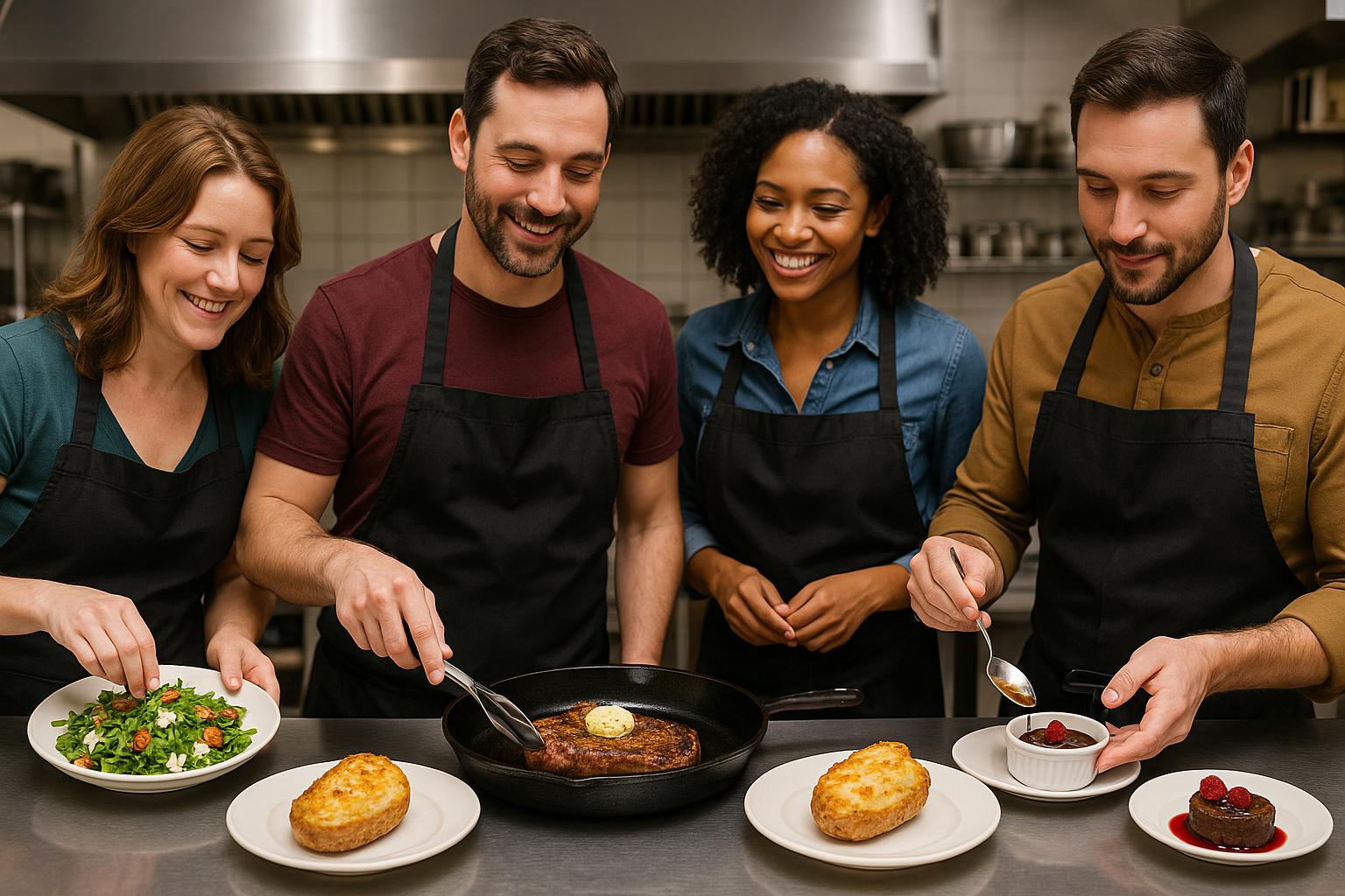 🍽️ Hands-On Cooking Class Menu: Steakhouse at Home! 08/23/25 6:00pm ...